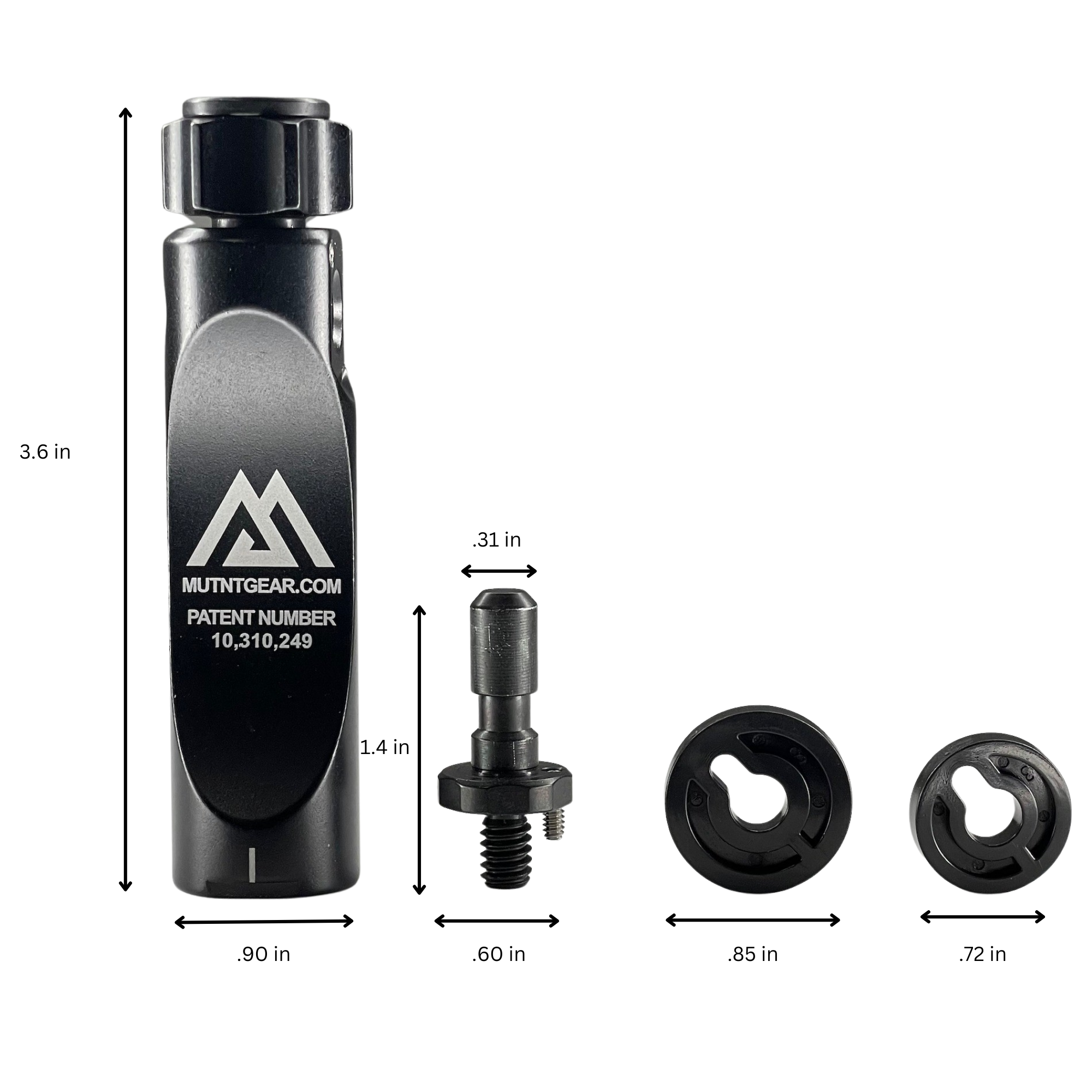 NEW Gen 2 Binocular Tripod Adapter Kit - MUTNT Gear
